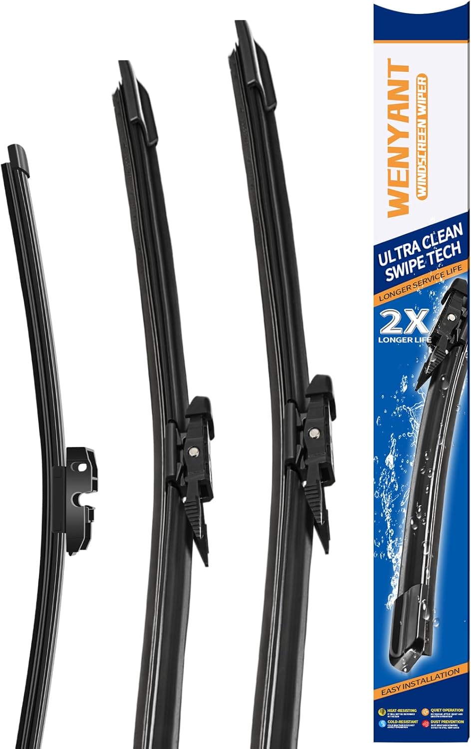 Wenyant 28"/28"/11" Windshield Wipers Compatible with Ford Escape 2013 ...
