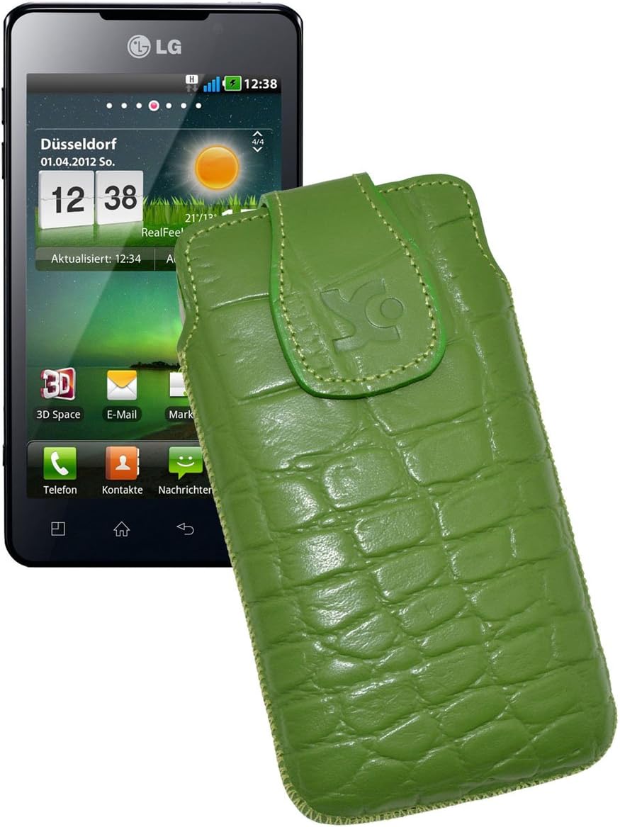 Amazon.com: Suncase Original Mobile Phone Case for LG Optimus P720 3D ...