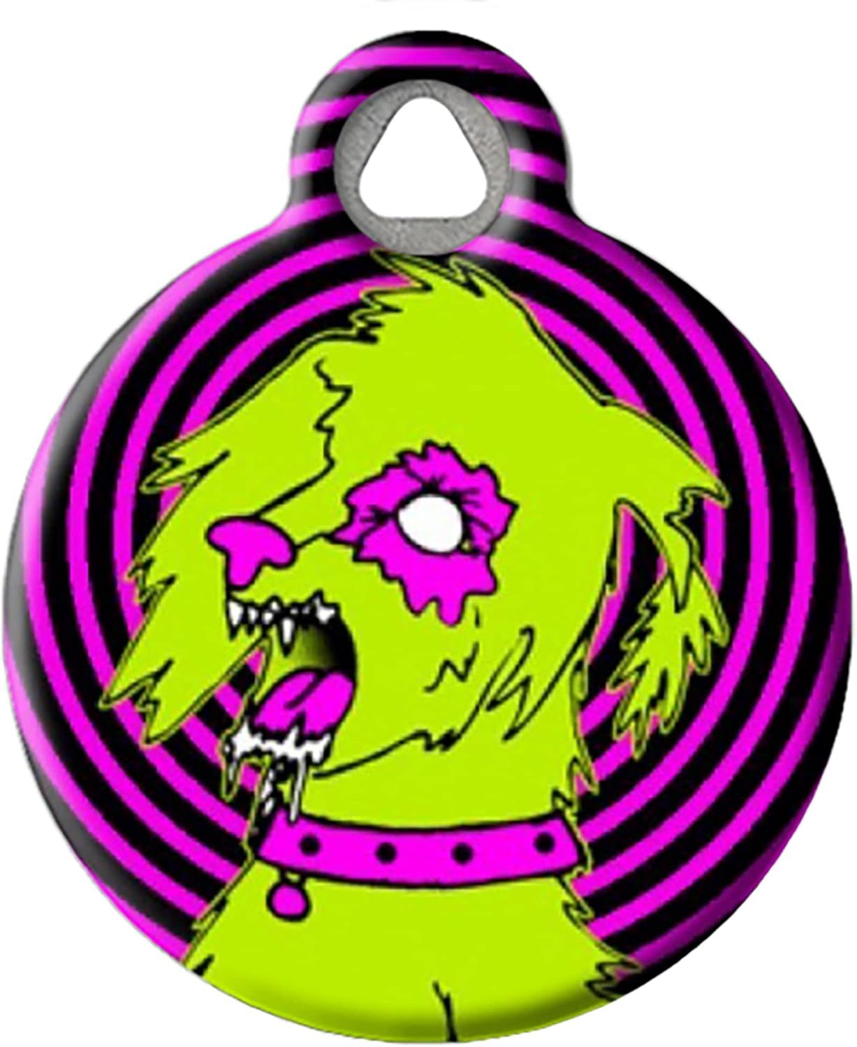Amazon.com : Dog Tag Art Halloween Zombie Custom Pet ID Tag for Dogs ...