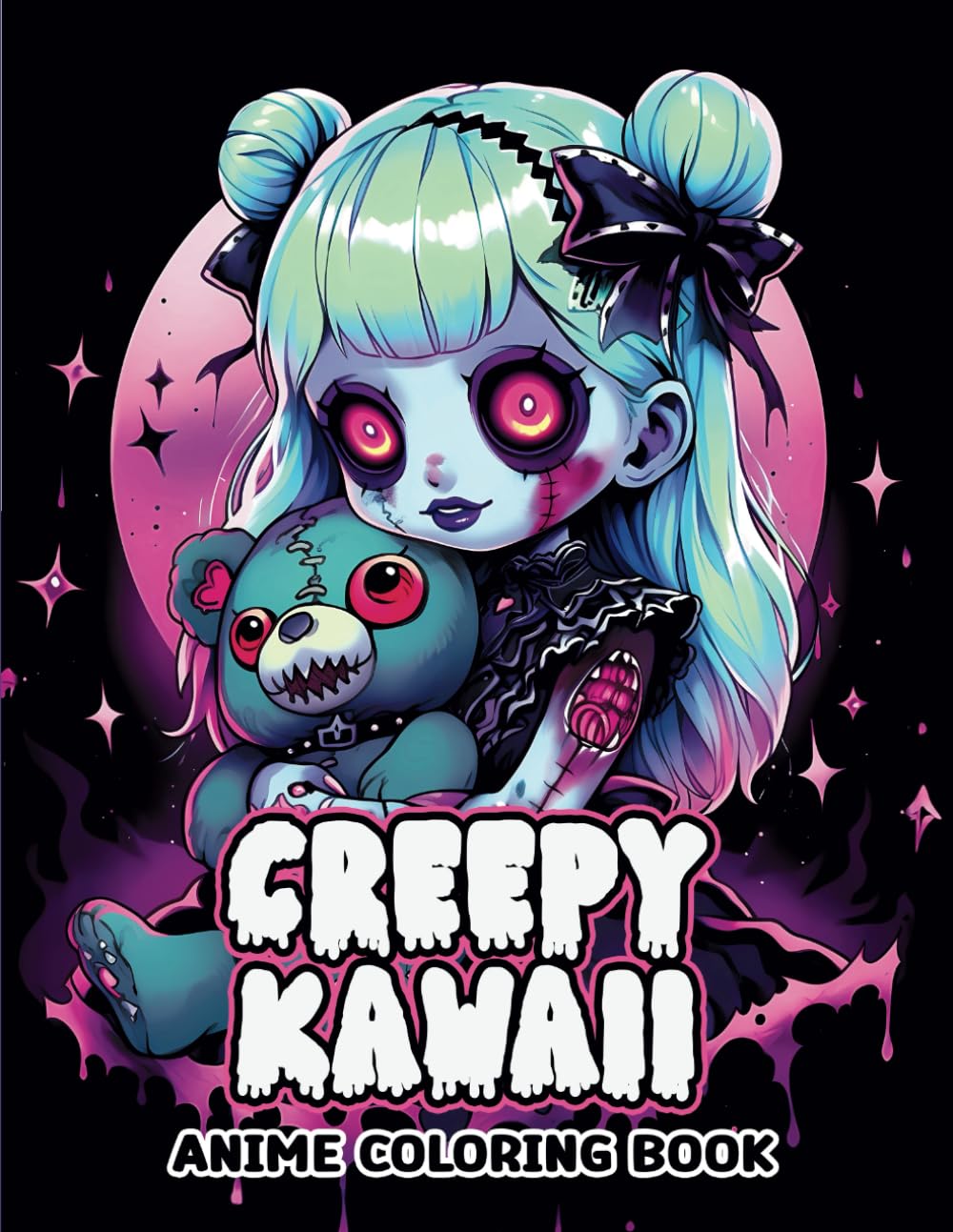 Amazon.com: Creepy Kawaii Coloring Book: Spooky Cute & Pastel Goth ...