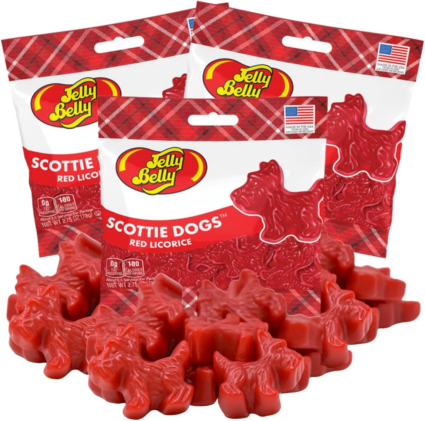 Amazon.com : Gimbals Licorice Scottie Dogs Red 1 Pound : Licorice Candy ...