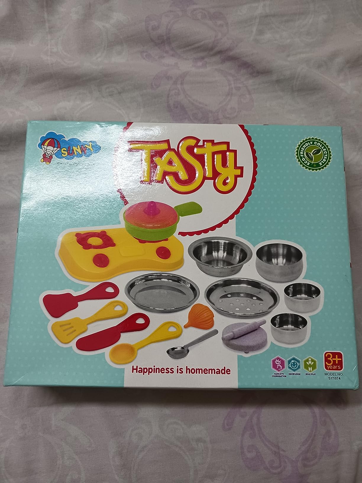 Buy Storio Tasty- Kitchen Set with Unbreakable Stand Safe and Non Toxic ...