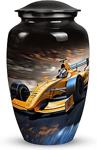 Amazon.com: KARYLIZ Racing Formula Car in Motion - Urns for Ashes Adult ...