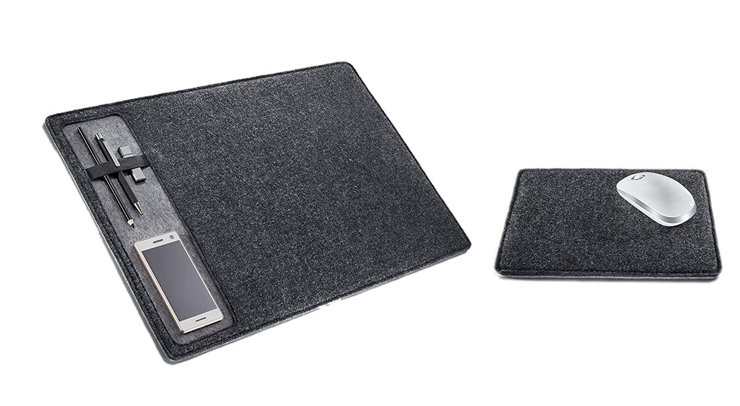 Drishtizilla Desk Pad Laptop Keyboard Mouse Pad with Paper and Pen ...