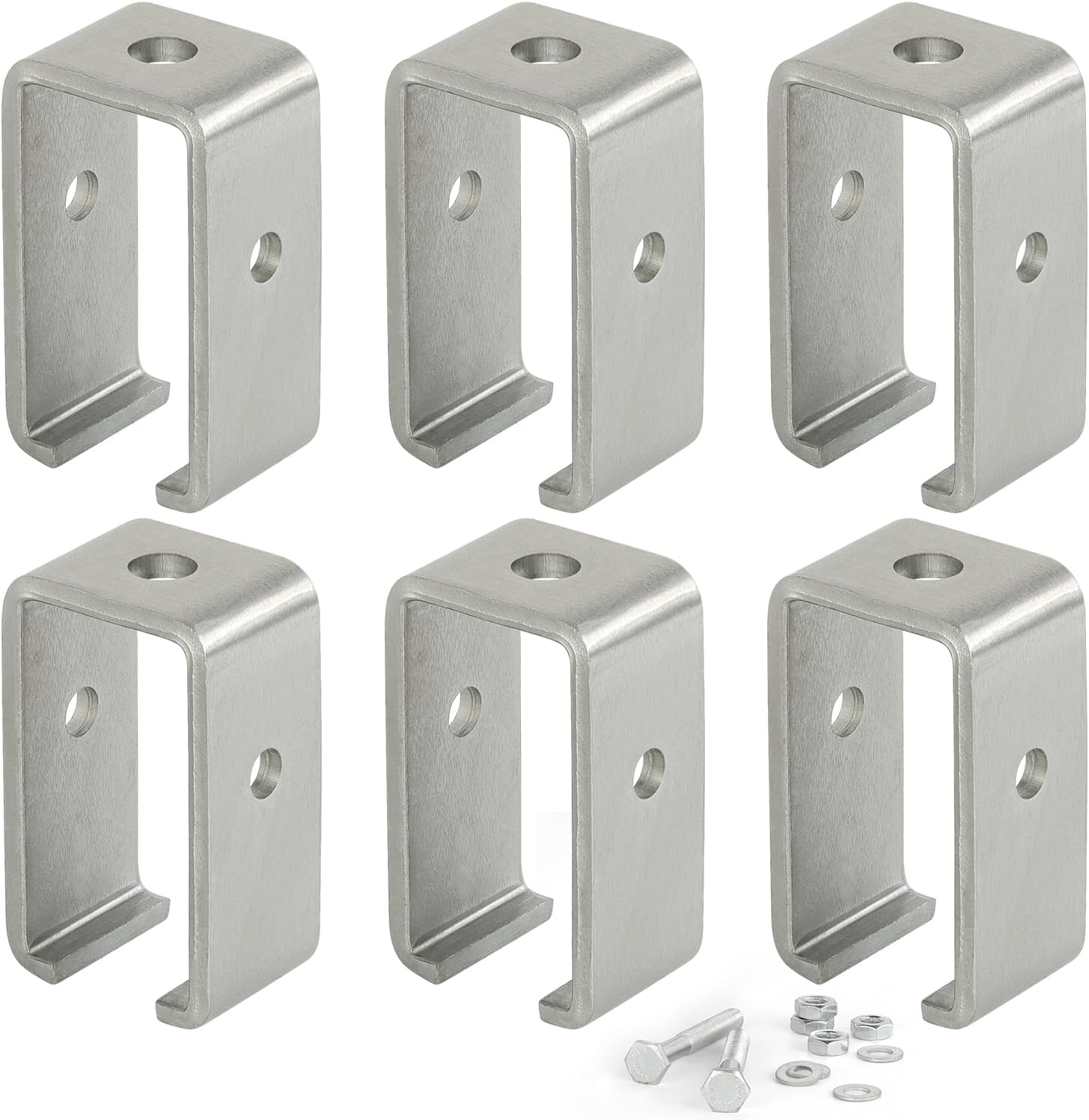 Amazon.com: Channel Trolley Track Hanger Bracket, Intermediate Support ...