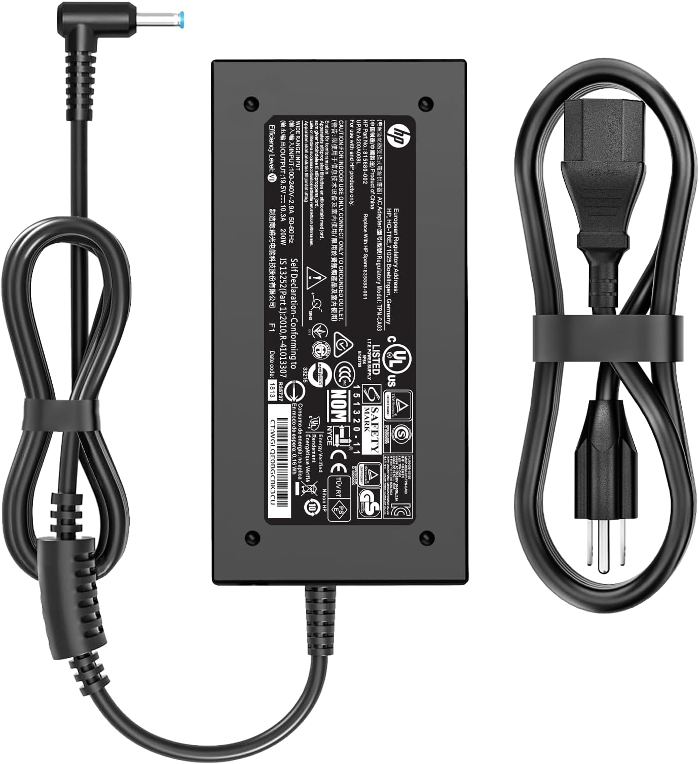 Amazon.com: 200W AC Charger for HP Omen 15 16 17 Inch Gaming Laptop 15 ...