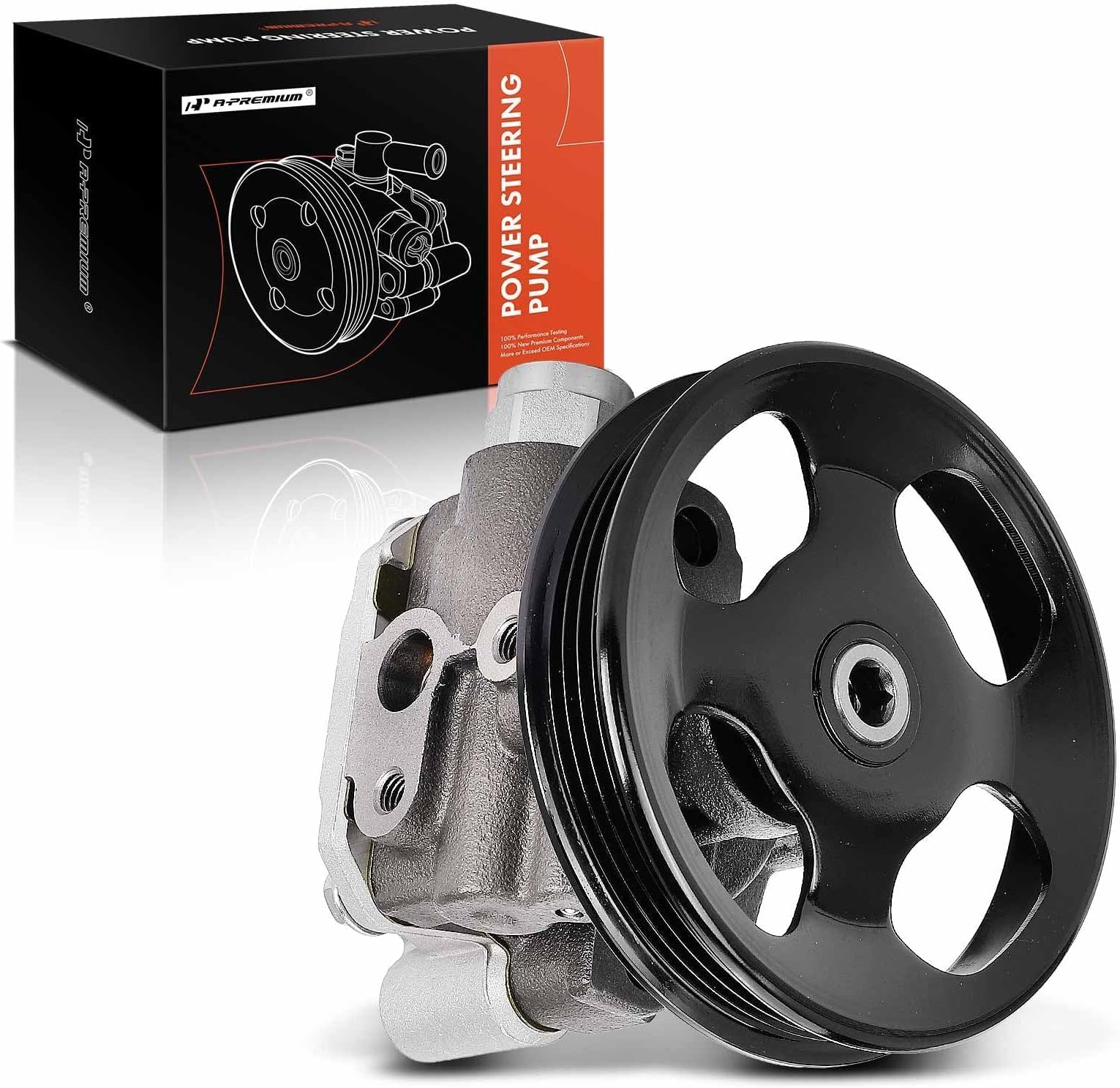 Amazon.com: A-Premium Power Steering Pump, with Pulley, Compatible with ...