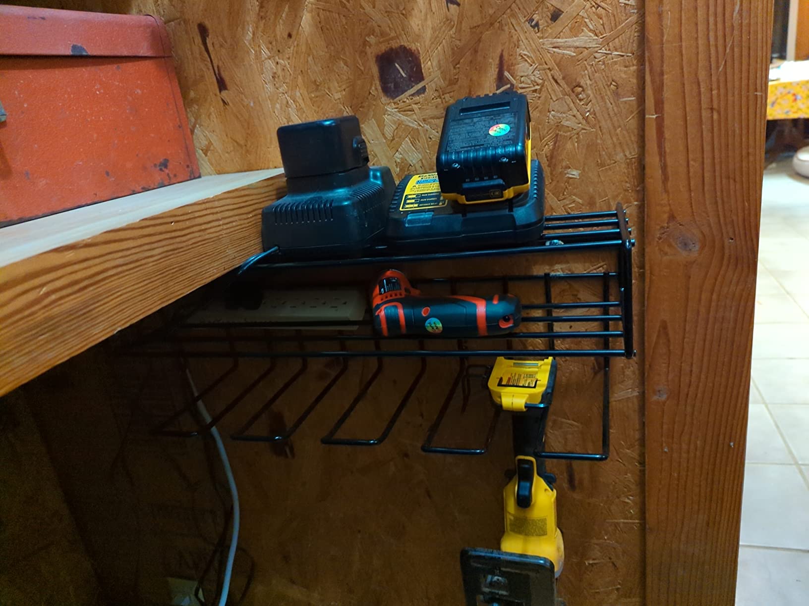 $21/mo - Finance c2M Heavy Duty Floating Tool Shelf & Organizer 4 Pk ...