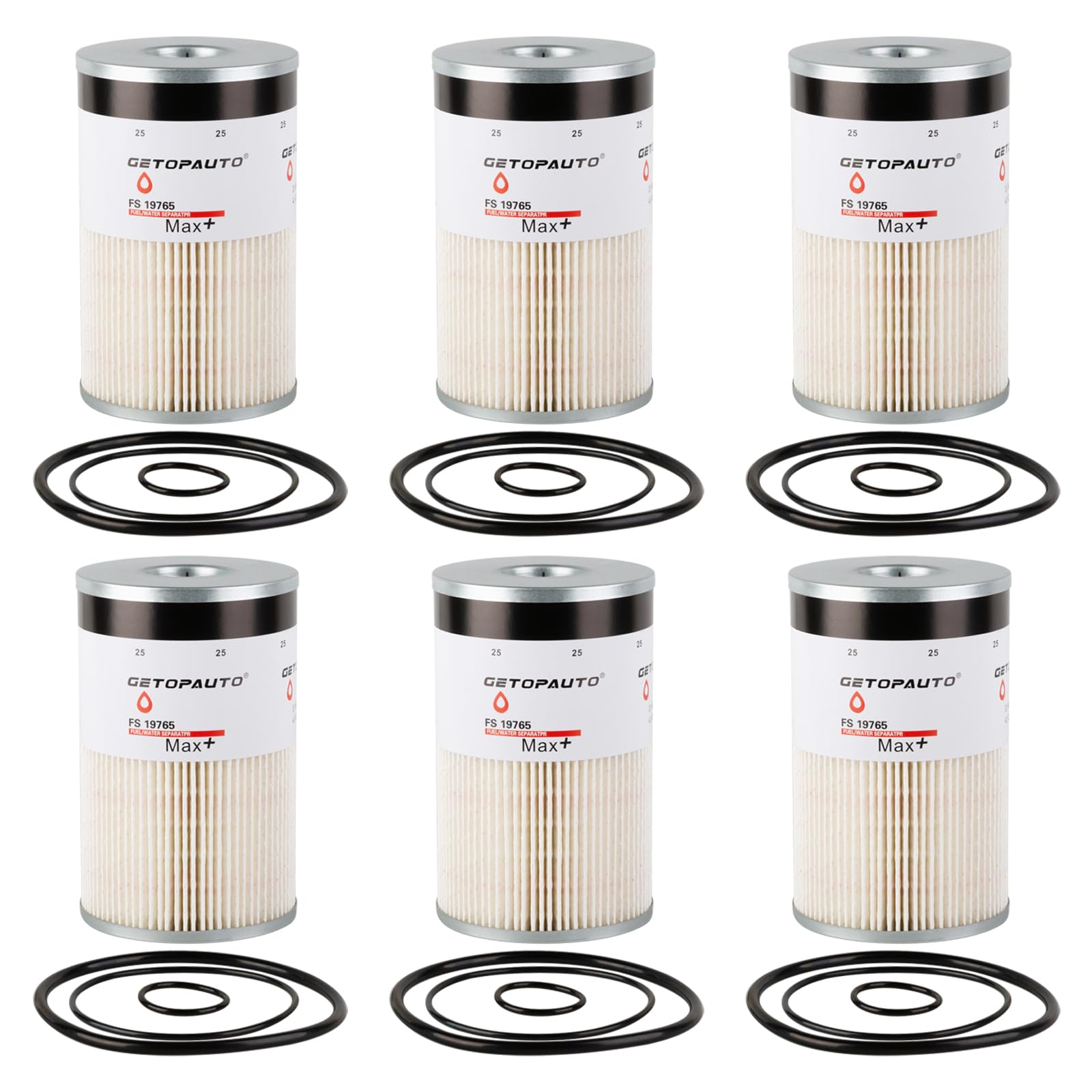 Fs19765 Fuel Filter Water Separator Compatible With Cummins Isx ...