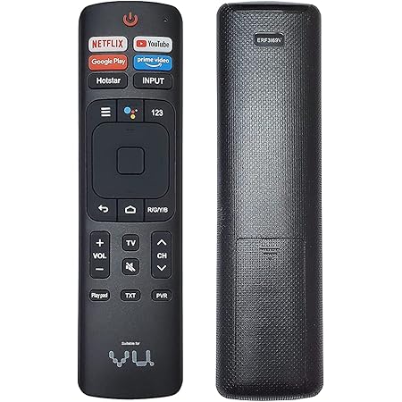 Buy VU Smart TV Remote (Without Voice) Compatible with All vu led tv's ...