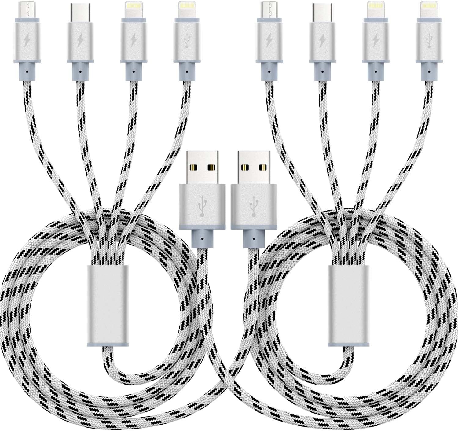 Amazon.com: USAMS Multi USB Cable, 10ft Multi Charger Cable Short Multi ...