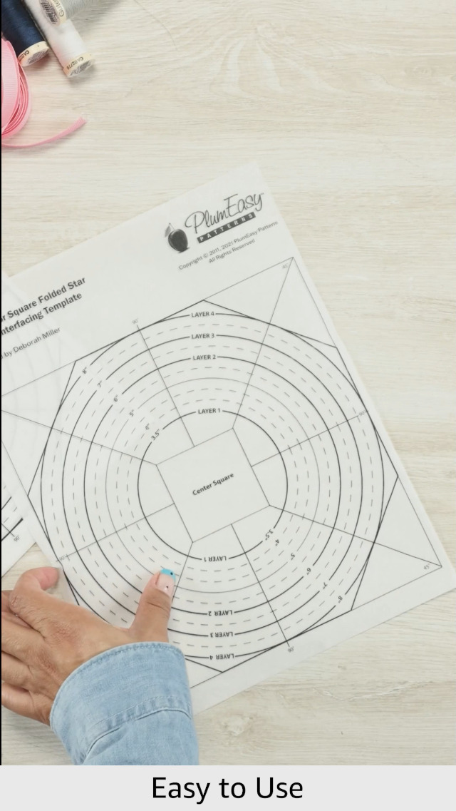 Plum Easy Interfacing Templates