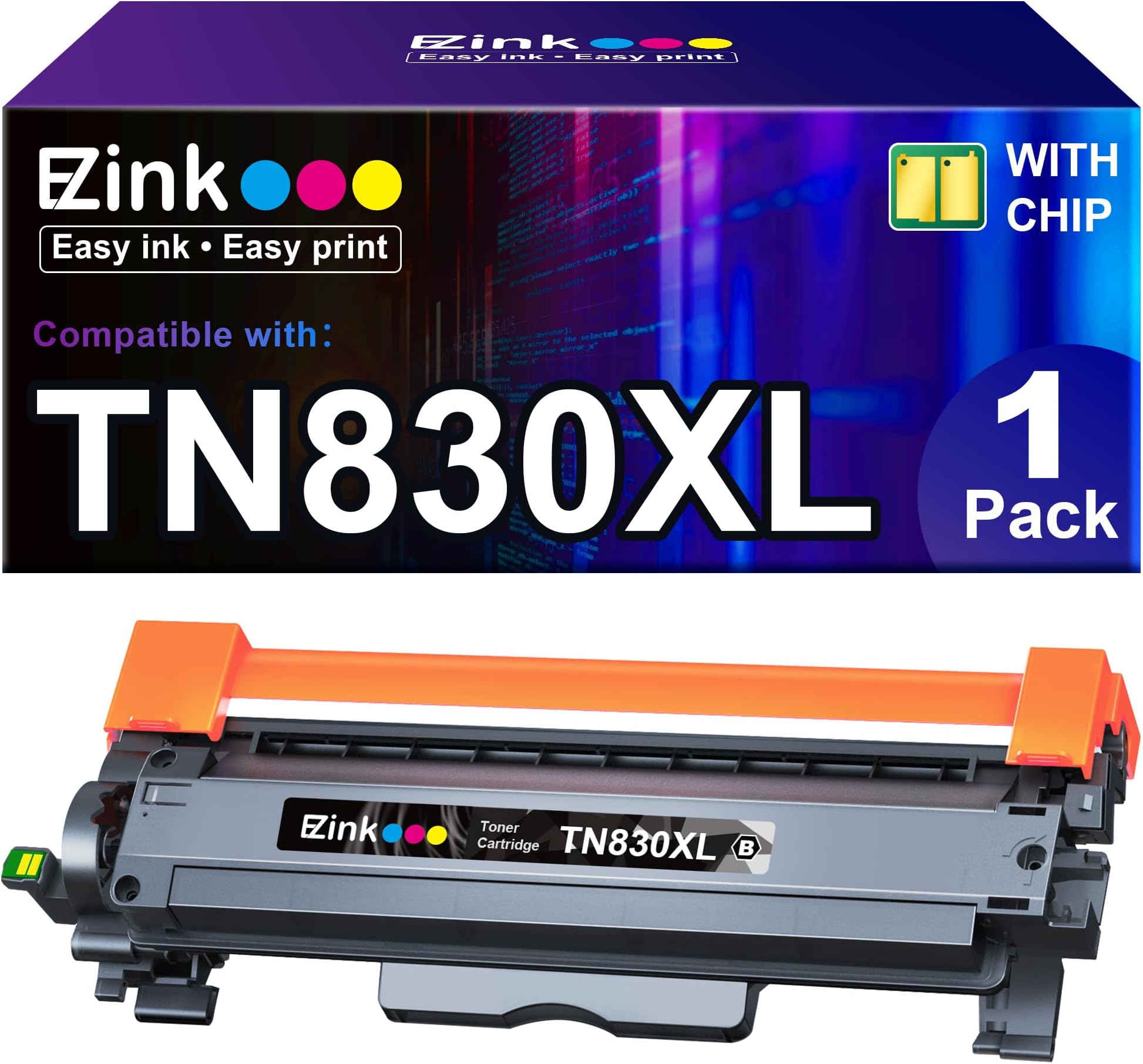 Amazon.com: TRUE IMAGE TN830 TN830XL Toner for Printer DCP-L2640DW ...