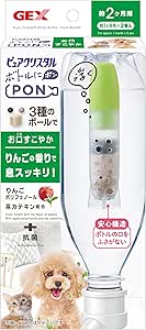 Amazon.co.jp: Gex Pure Crystal Bottle, PON Your Mouth Healthy, Pack of 2 Per Month Just Put In ...