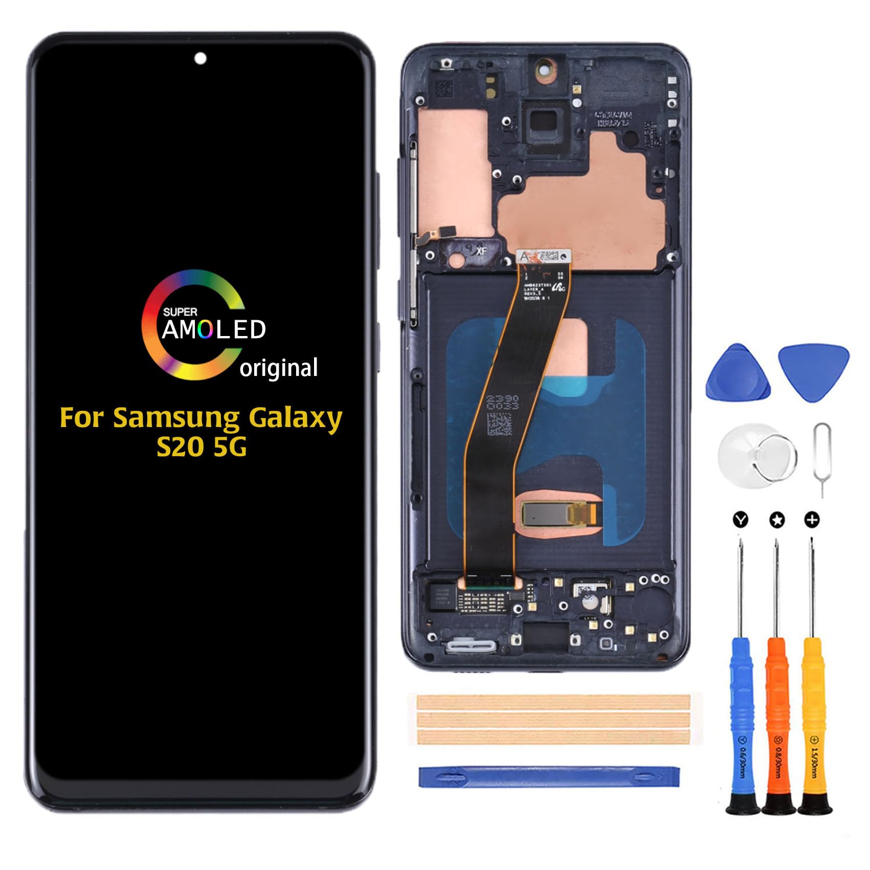 Amazon.com: Original for Samsung Galaxy S20 5G SM-G981 Screen ...