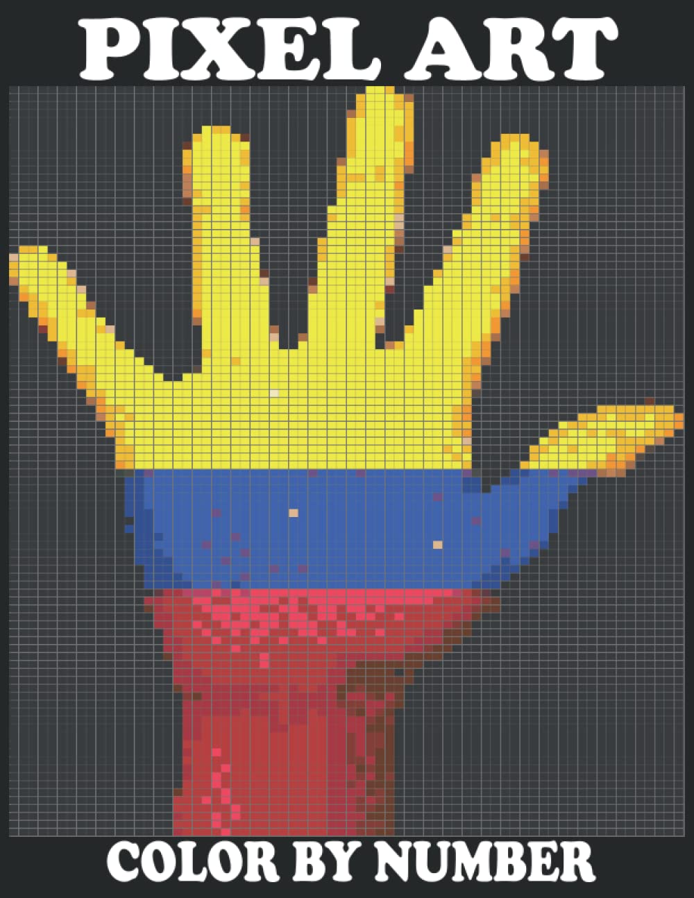 Pixel Art Color By Number An Adult Color By Number | Desertcart Panama