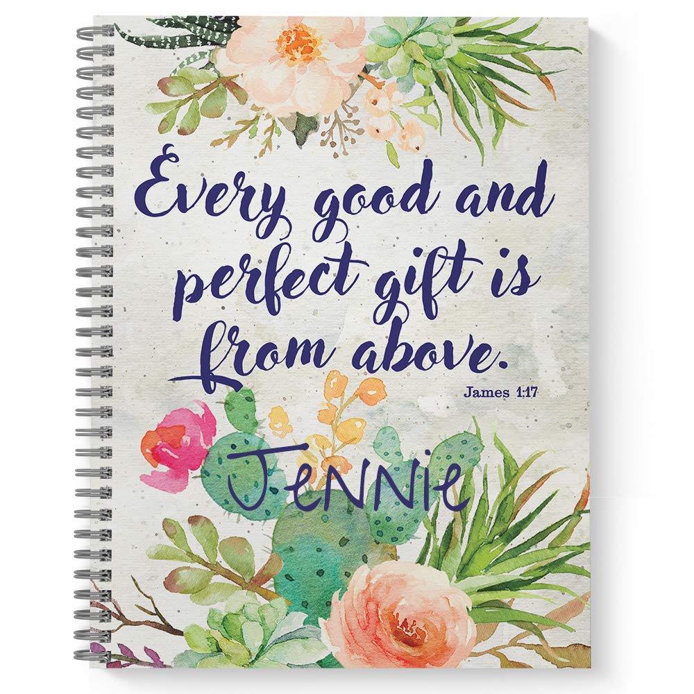 Amazon.com : Gotcha Covered Notebooks From Above Personalized Religious ...