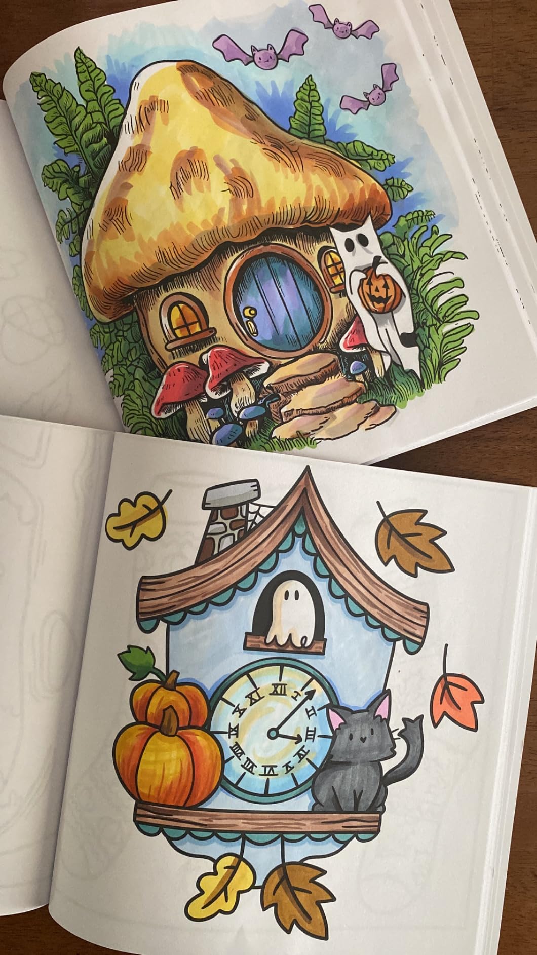 Amazon.com: Cozy Buddies: Cute and Spooky Coloring Book: Bold and Easy ...
