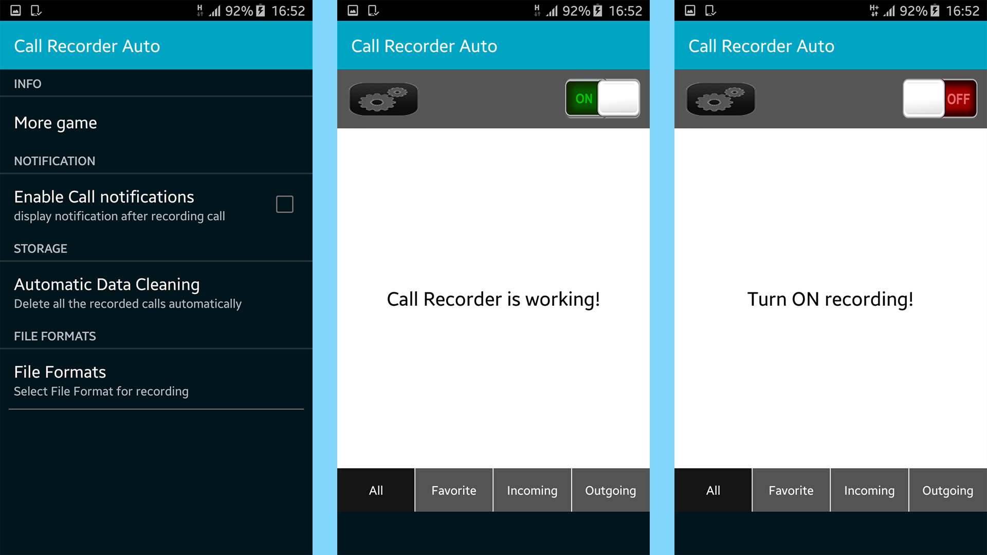 automatic call recorder - App on Amazon Appstore