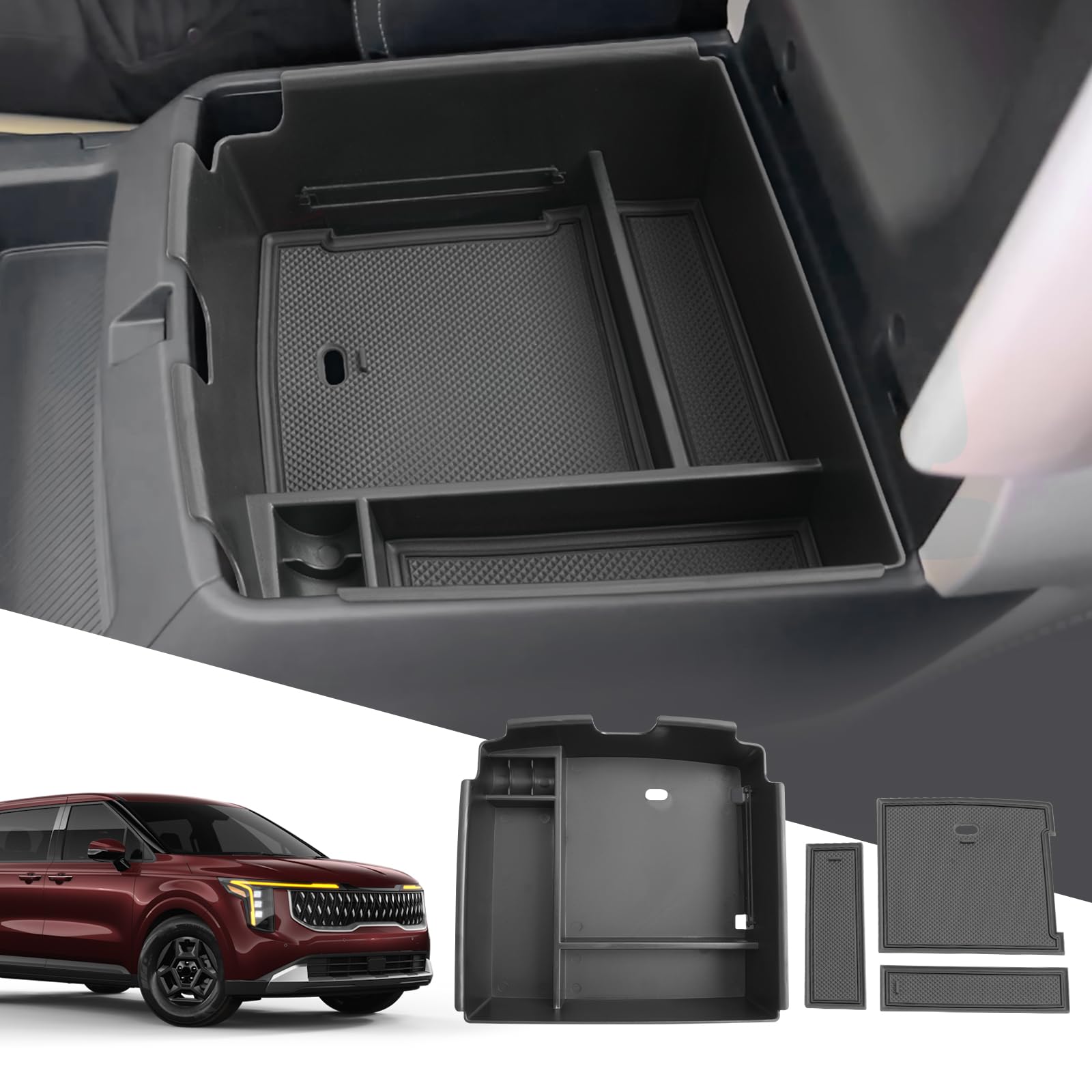 Snapklik.com : SXCY For 2022-2025 2026 Kia Carnival Center Console ...
