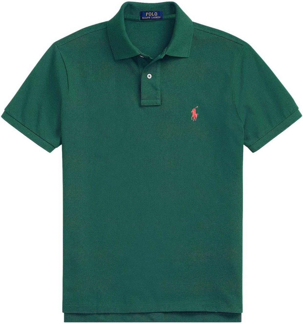 POLO RALPH LAUREN Men's Classic Fit Mesh Pony Logo Polo Shirt (L ...