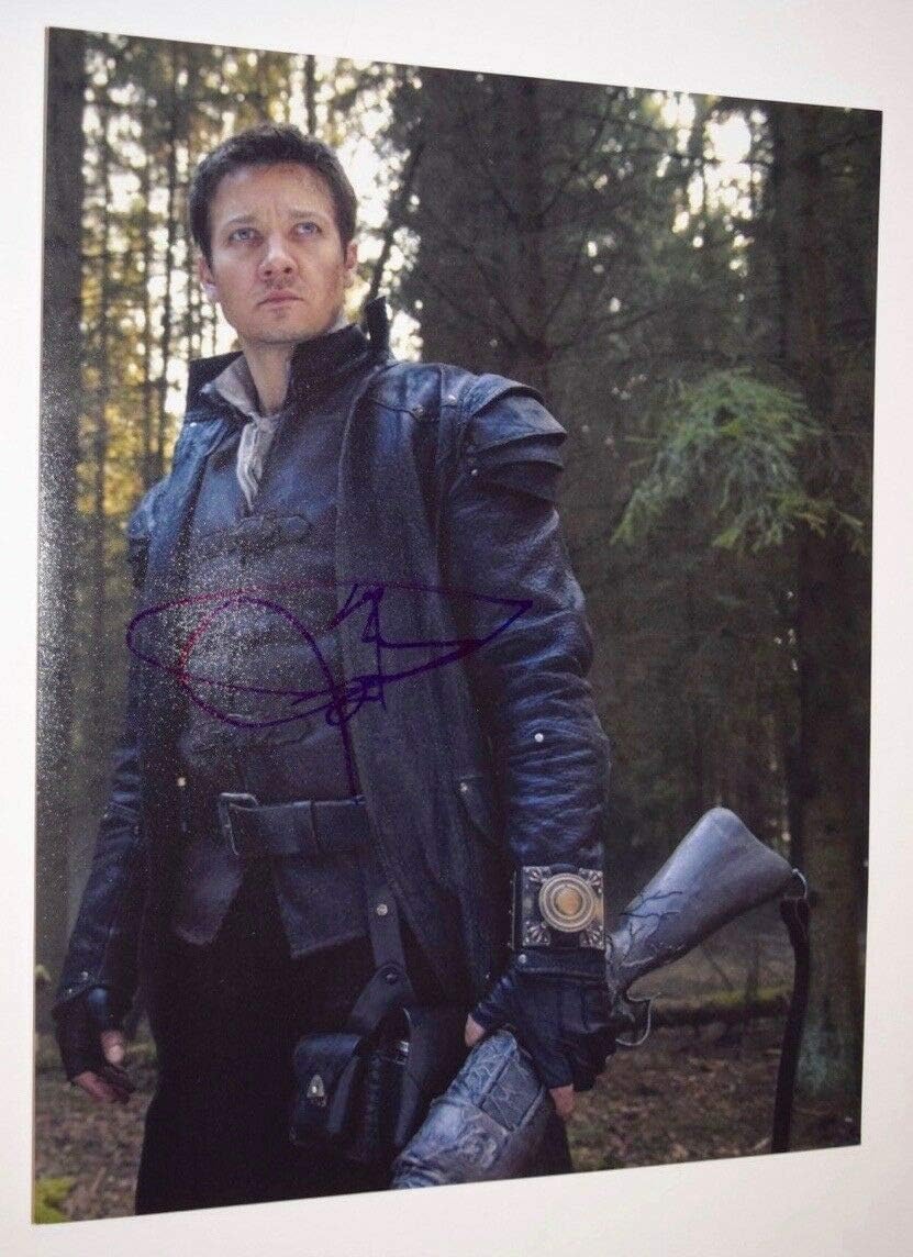 Jeremy Renner Signed Autographed 11x14 Photo The Town Avengers COA VD ...