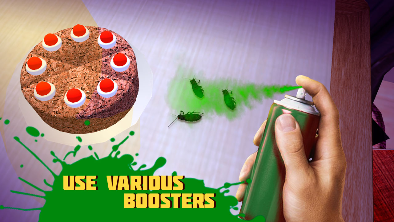 Protecting the Cake - Starving Cockroach Invasion - App on Amazon Appstore