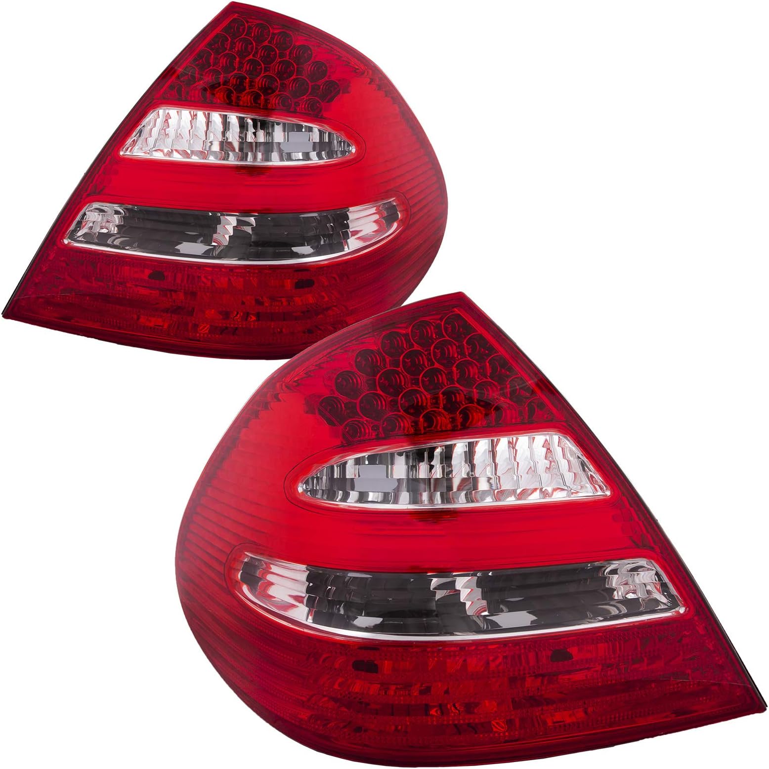 Amazon.com: HEADLIGHTSDEPOT Tail Light Compatible with Mercedes-Benz 4 ...