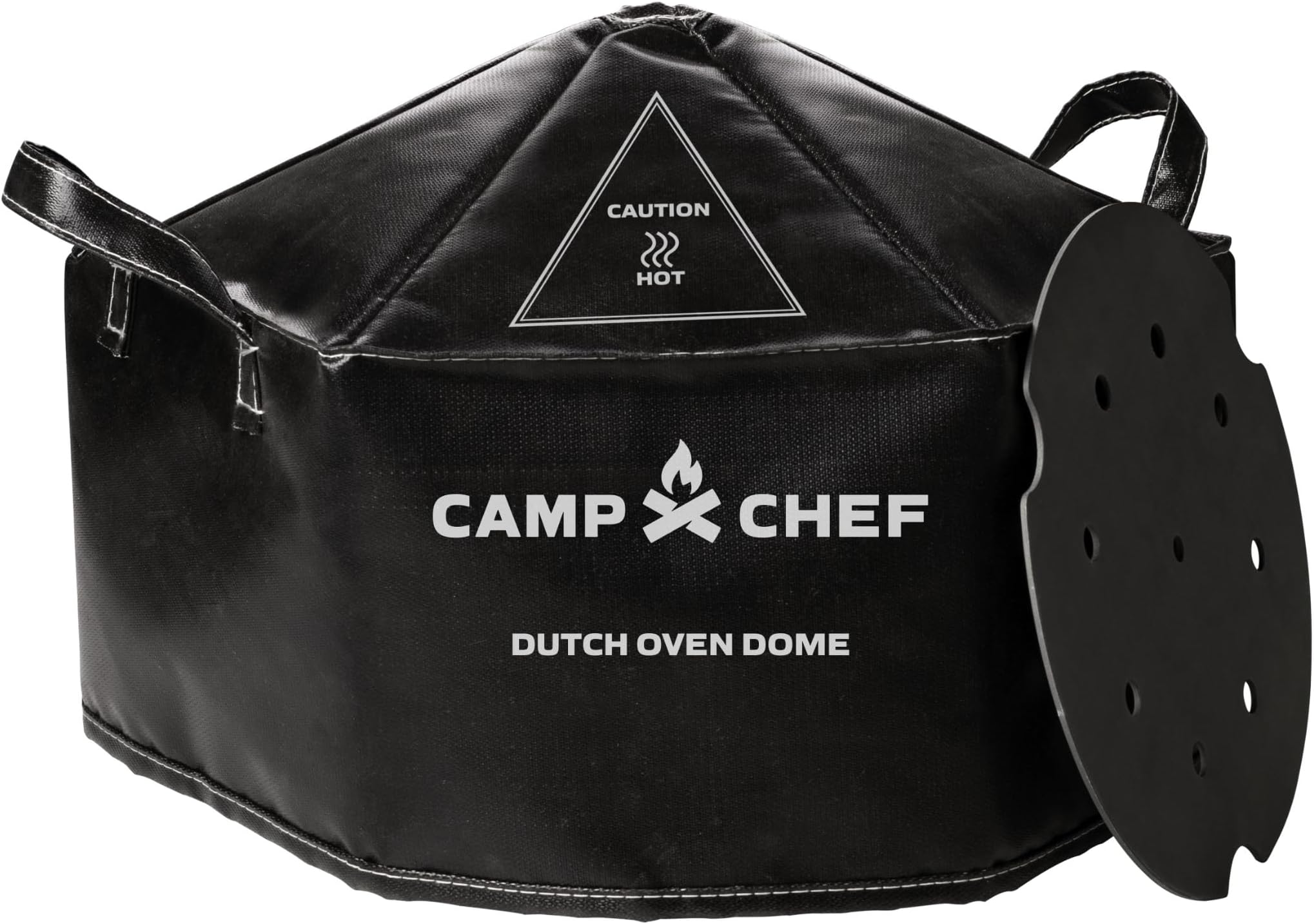 Amazon.com: Camp Chef Black Dutch Oven Dome & Heat Diffuser Plate ...