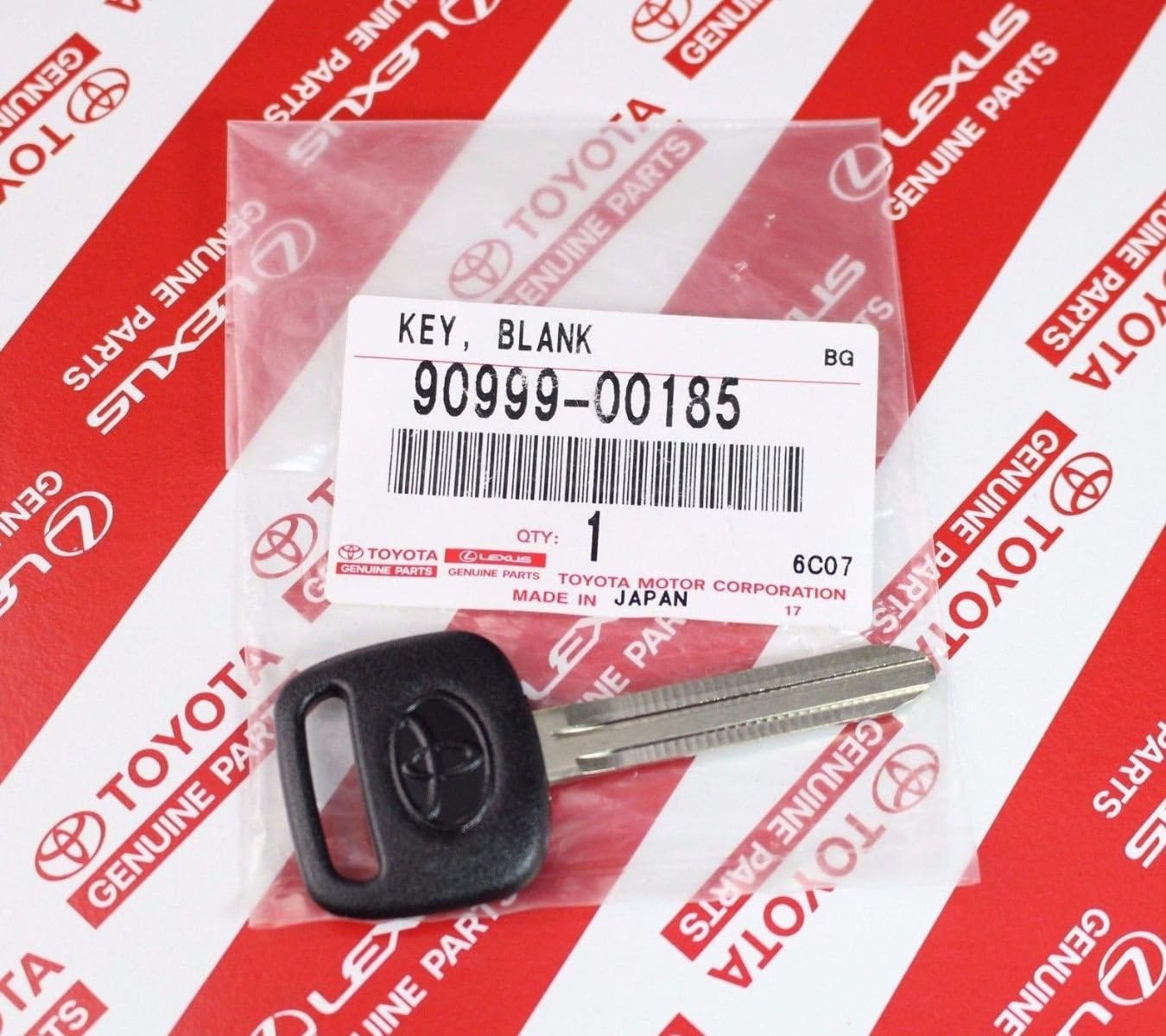 Amazon.com: TOYOTA 90999-00185 Key, Blank : Tools & Home Improvement
