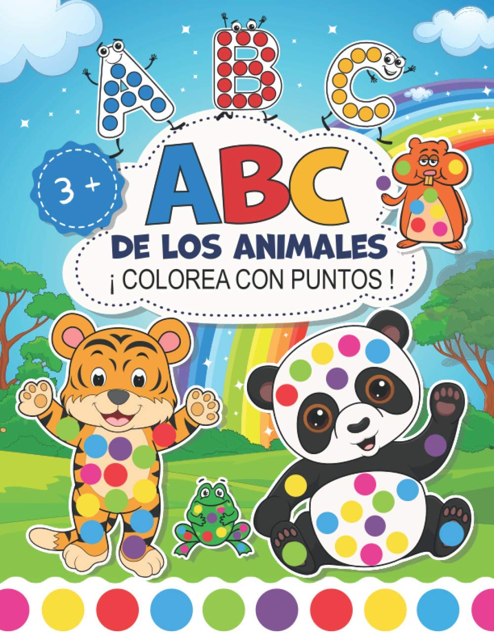 Buy ABC de los animales ¡ Colorea con puntos !: libro de actividades ...