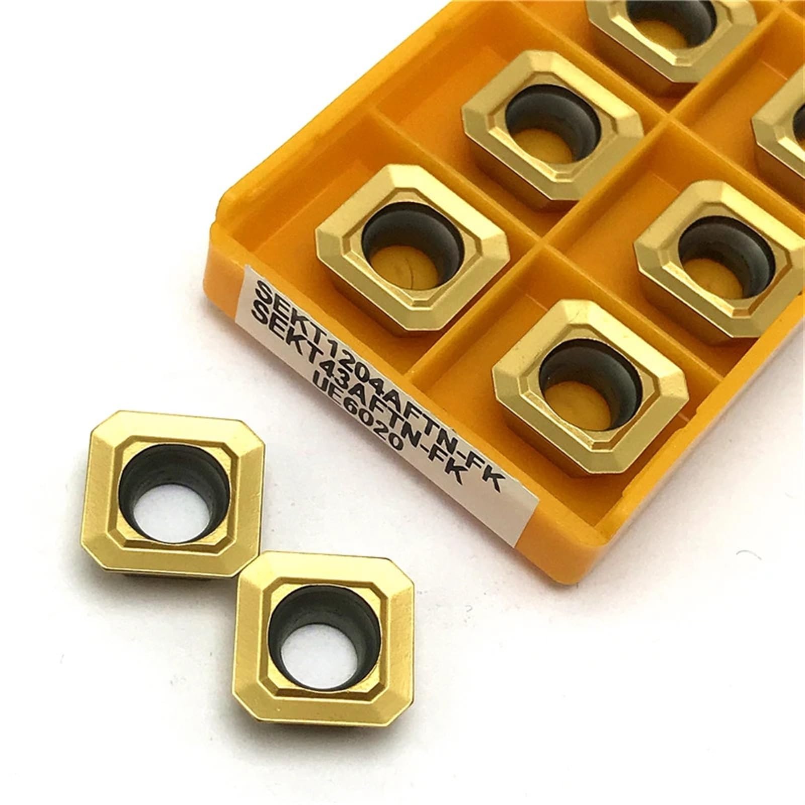 Snapklik.com : GSIVCIOA SEKT1204 VP15TF Carbide Inserts, SEKT1204 ...