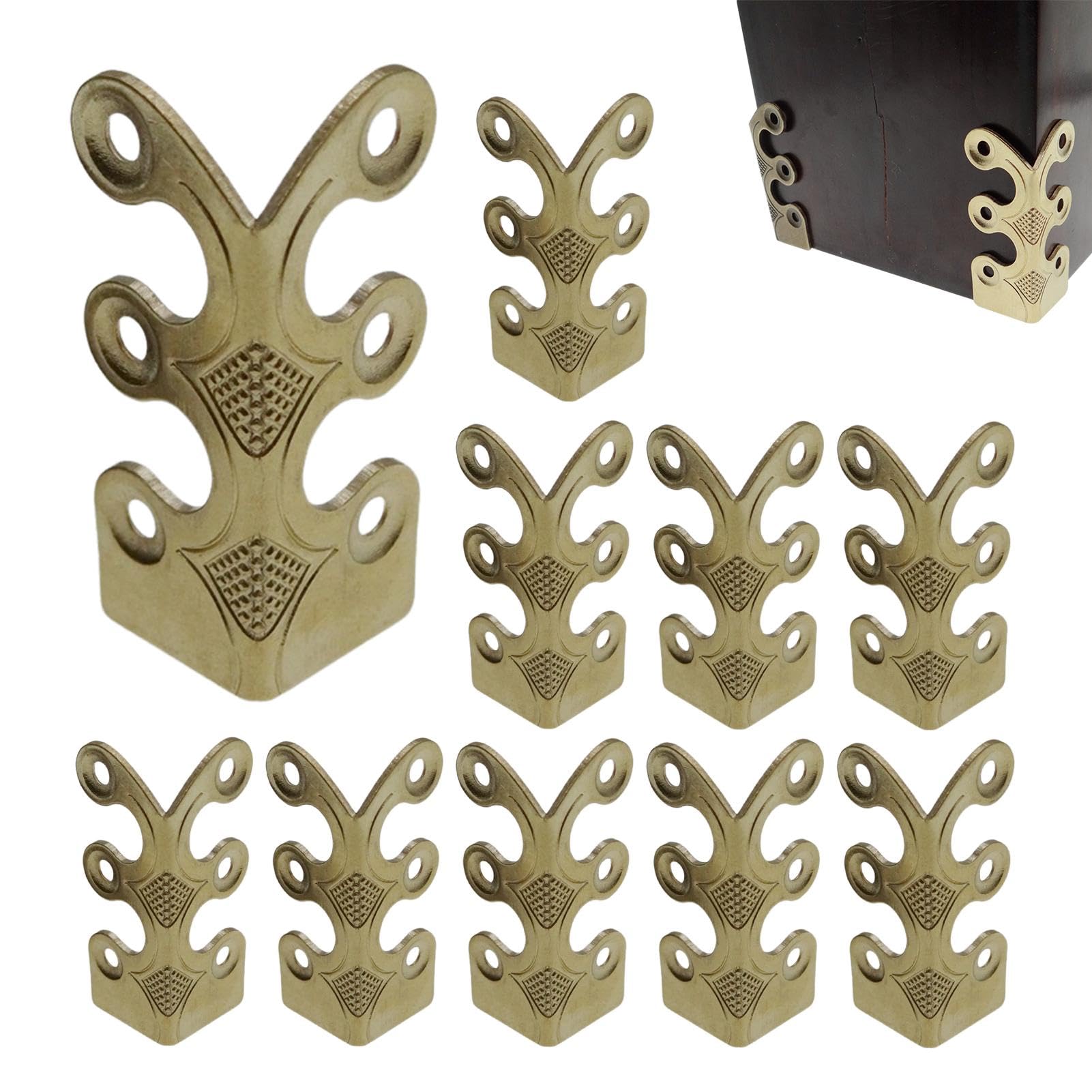 Decorative Brass Corner Guards For Boxes