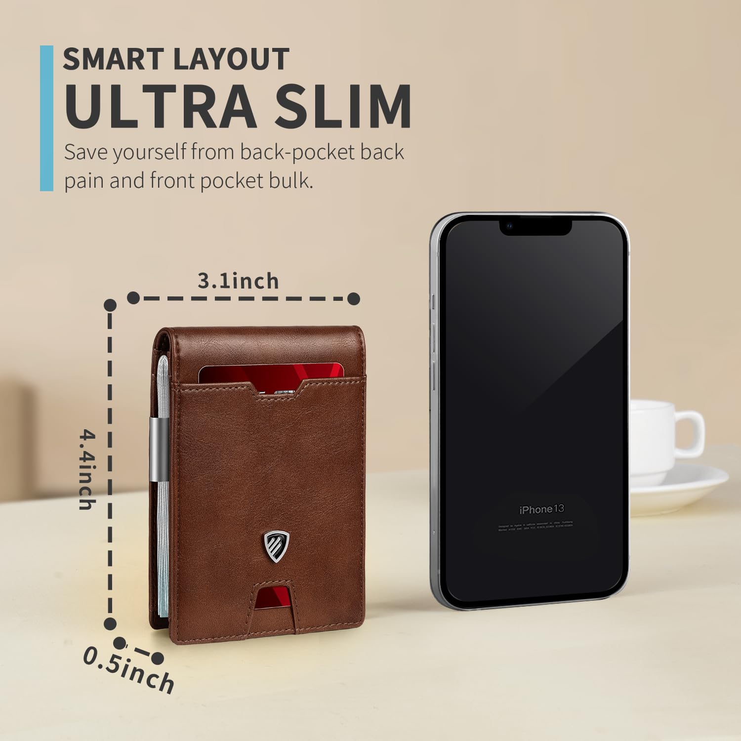 Snapklik.com : RUNBOX Mens Slim Wallet