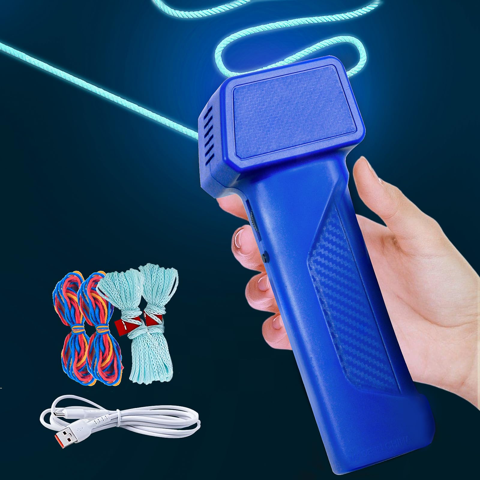 Amazon.com: String Toy Glow in The Dark, Electric Rope Fidget Toys ...