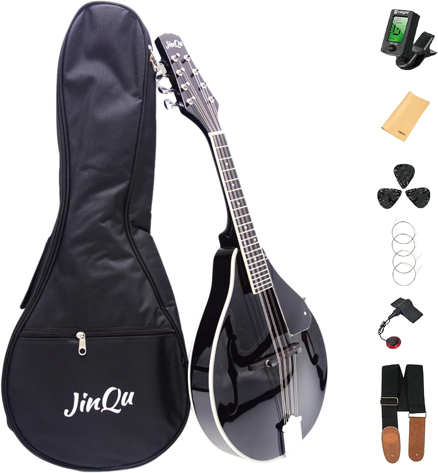 Amazon.com: JinQu Model A mandolin instrument for beginners, children ...