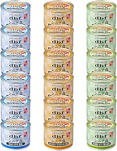 Amazon.co.jp: デビフ シニア食 ドッグフード 3種アソート（DHA・EPA、グルコサミン・コンドロイチン、乳酸菌・オリゴ糖）, 150g×18缶, 高齢犬用 : ペット用品