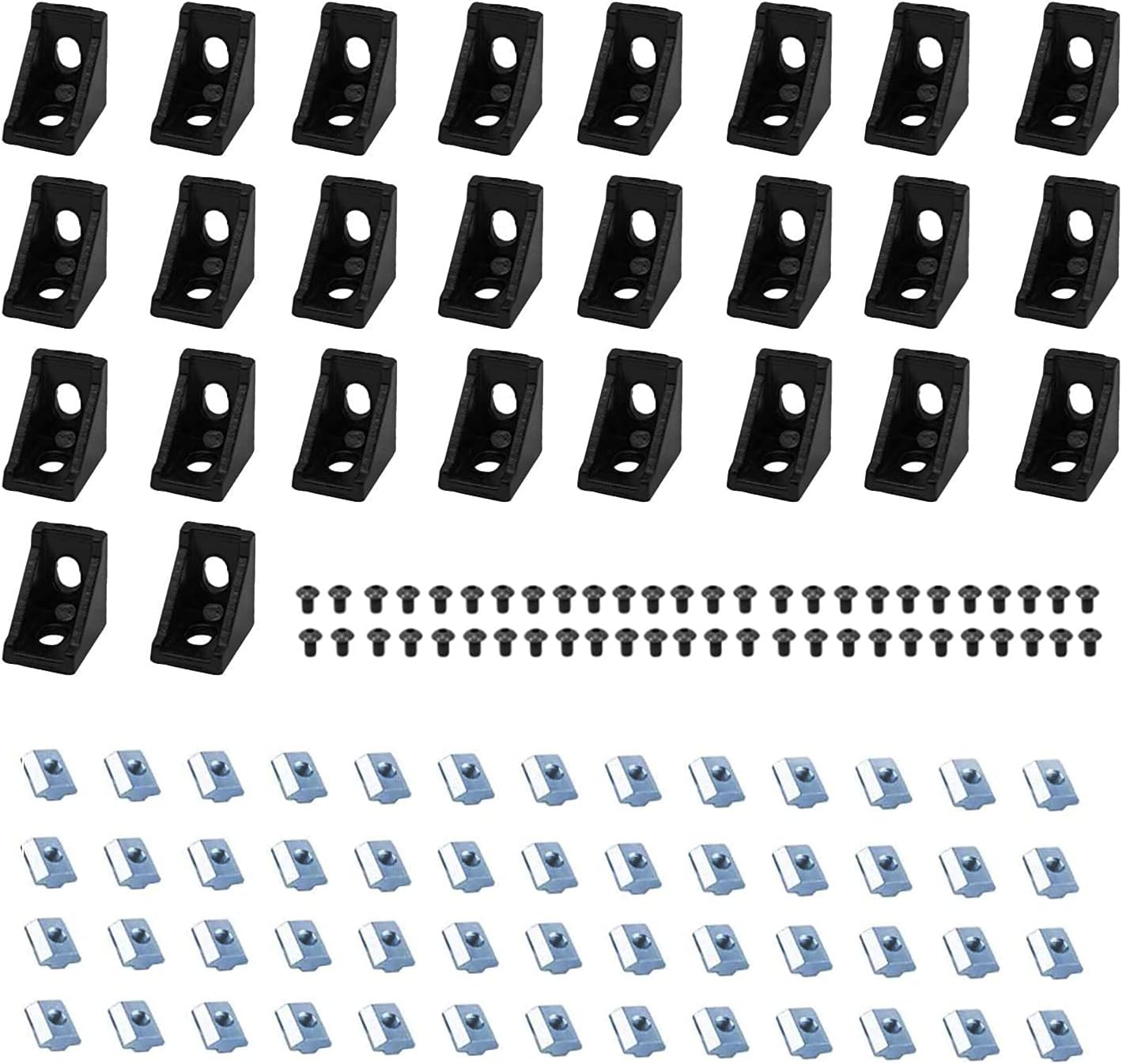Amazon.com: 2020 Series Aluminum Extrusion Profile Connector with 2028 ...