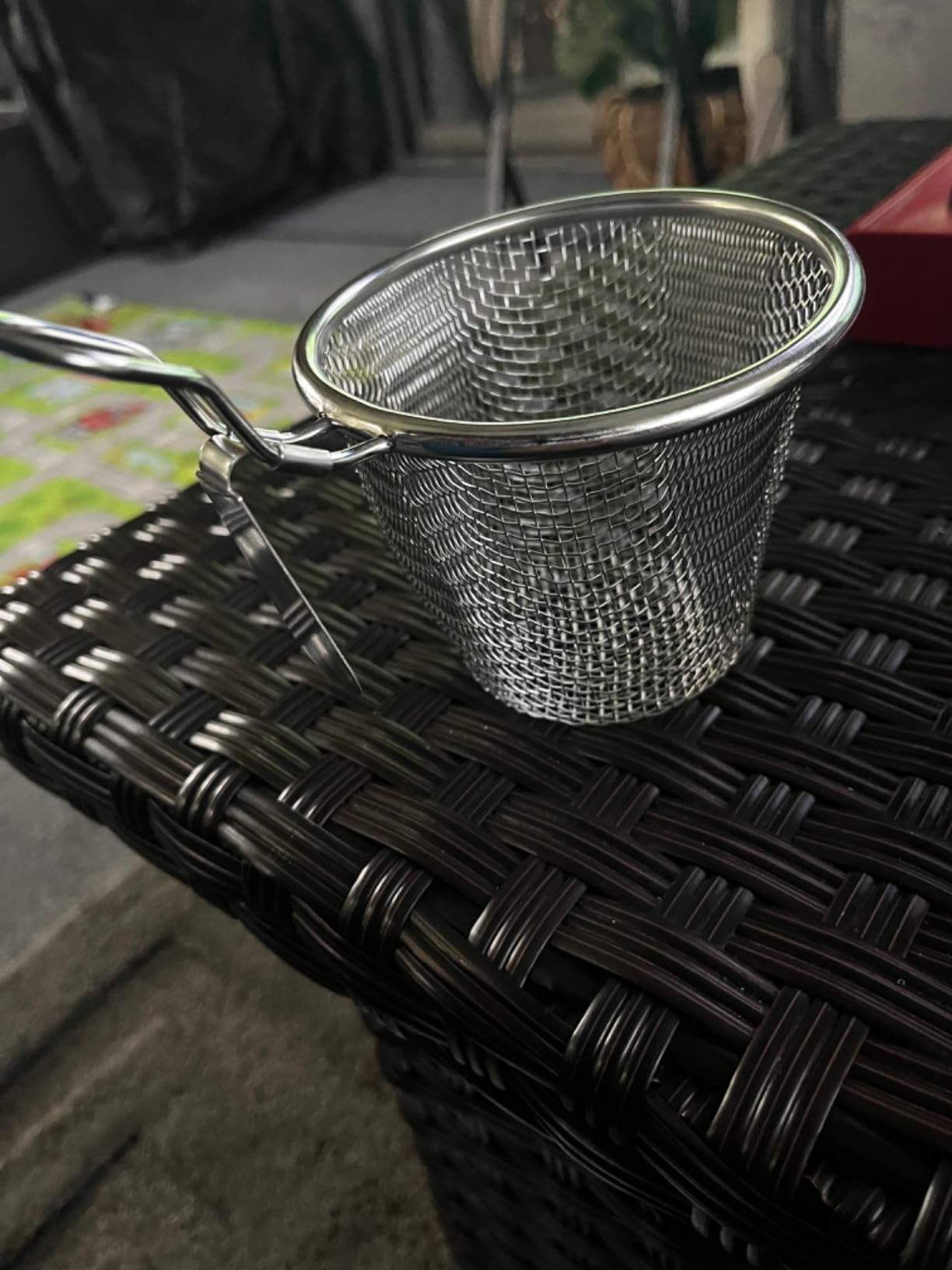Amazon.com: Vctitil Fry Basket Stainless Steel Fine Wire Mesh Food ...