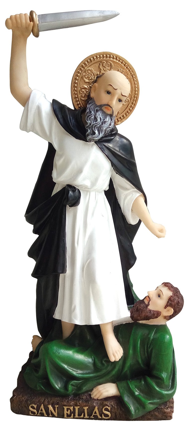 Amazon.com: Saint St Elijah San Santo Elias Statue Religious Figurine ...
