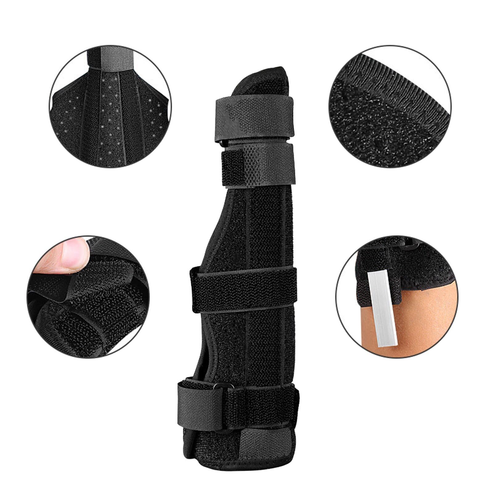 Snapklik.com : Trigger Middle Finger Splint Hand Brace Boxer Fracture ...