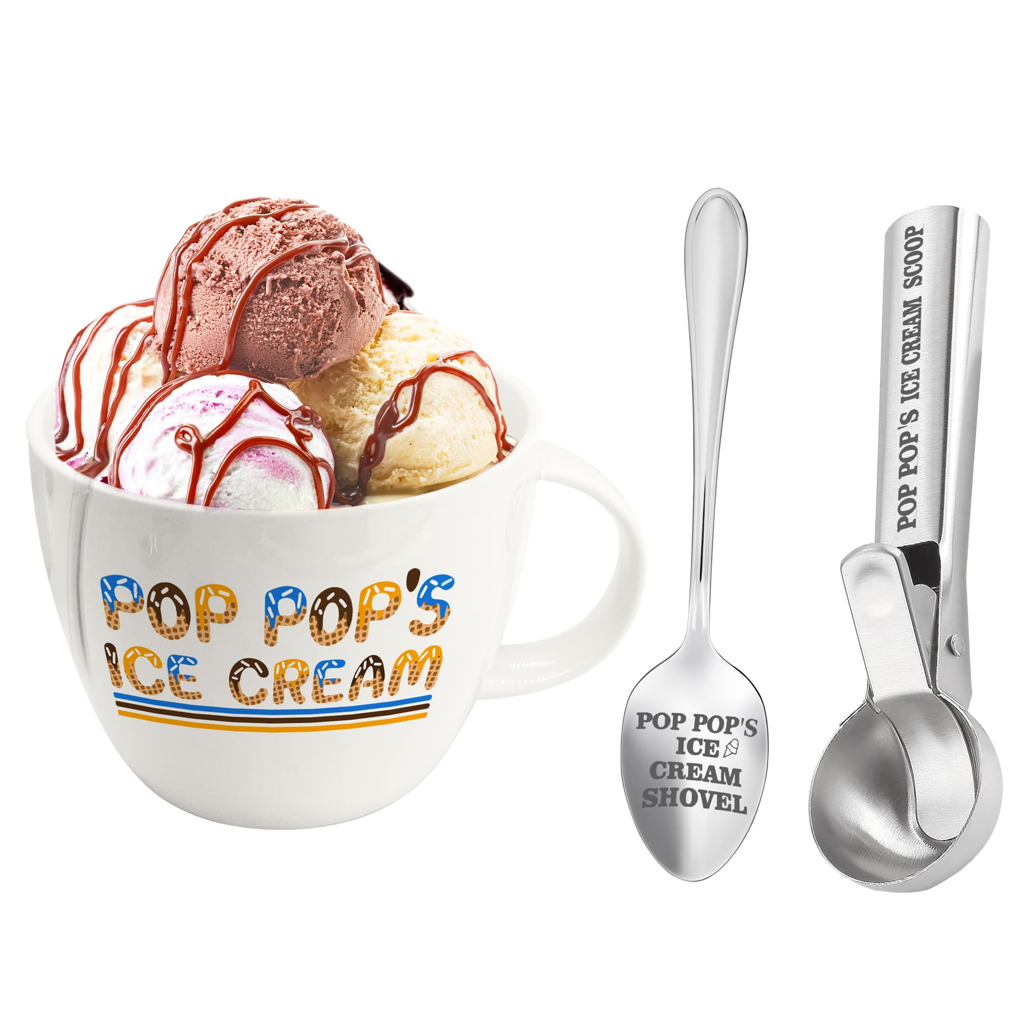 Snapklik.com : FUTBU Pop Pop Ice Cream Bowl Scoop Set - Ideal Gifts For ...