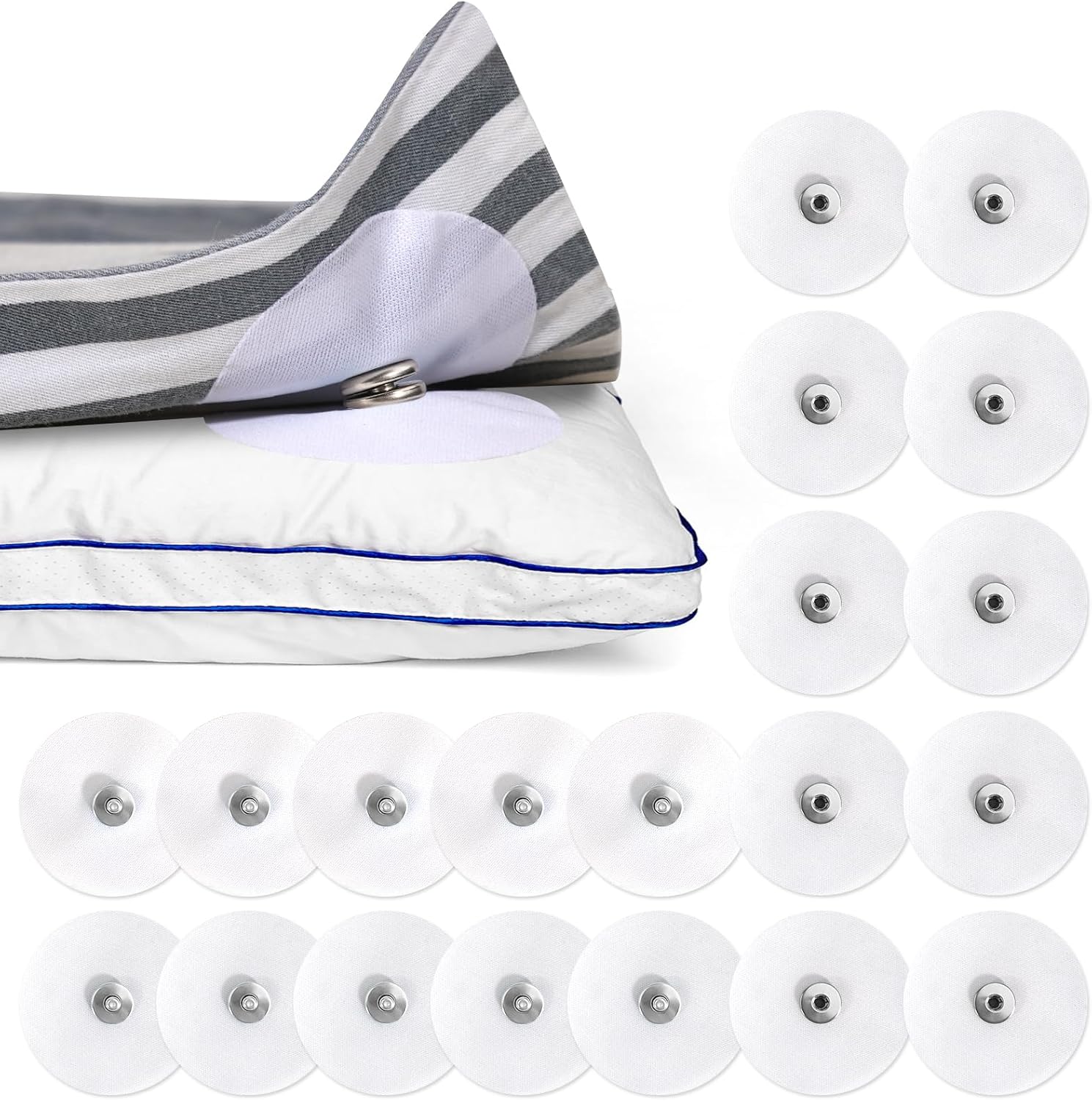 Amazon.com: Duvet Cover Snaps Iron on, 20 Pcs Metal Snaps Buckle Inside ...