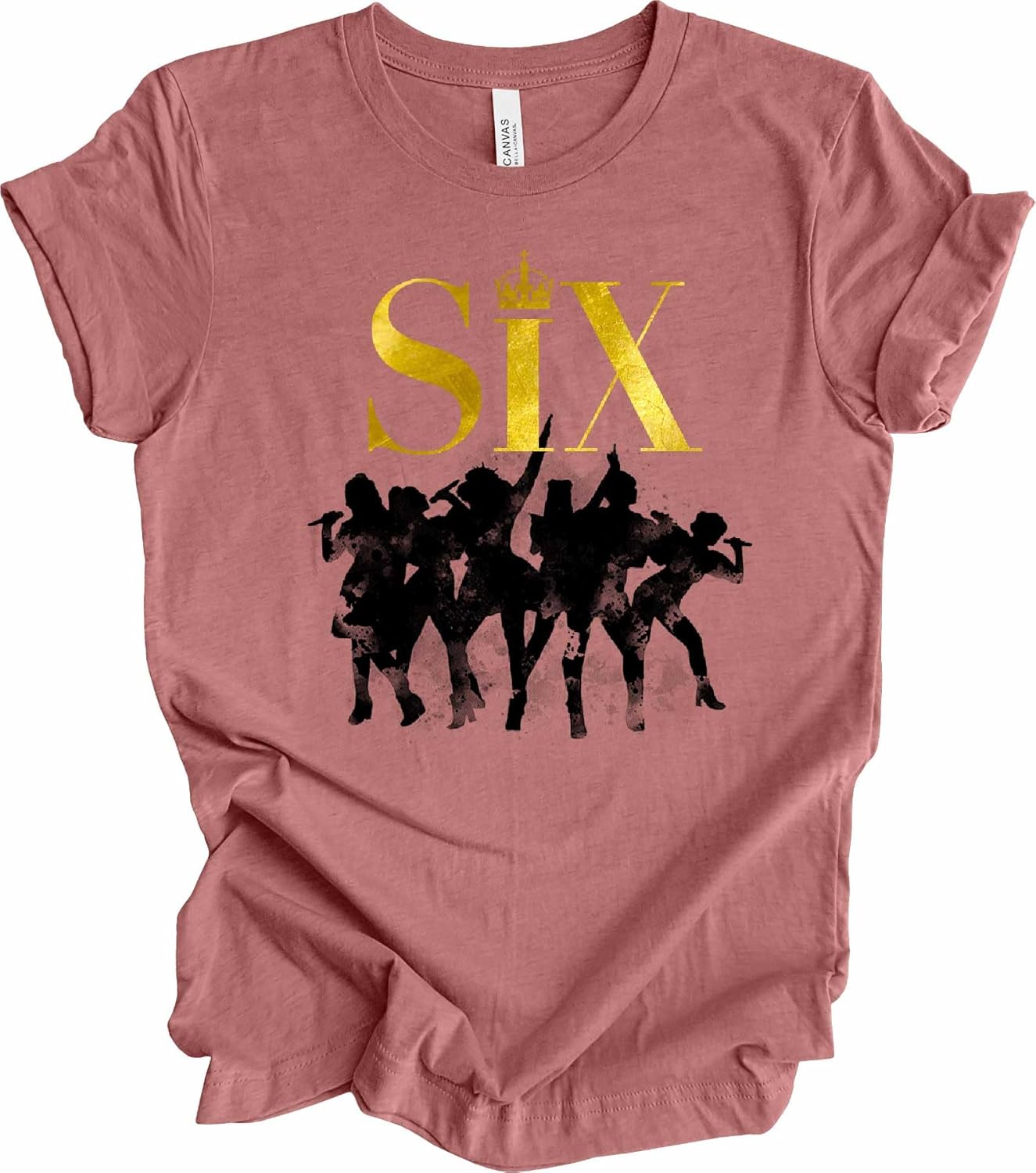 Amazon.com: Six the Musical T-shirt Musical, Broadway Musical Tshirt ...
