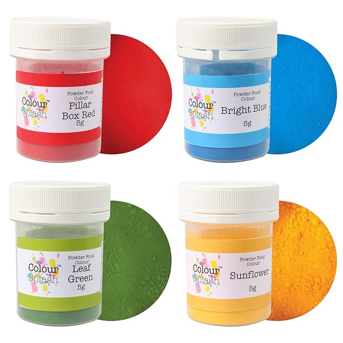 Buy Colour Splash Primary Colours Multipack, Food Colouring Dust ...