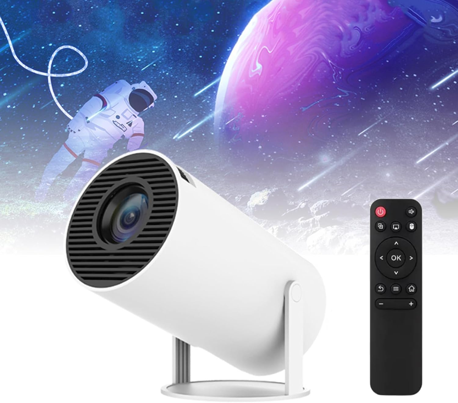 Amazon.com: PixiBeam Portable Projector, Pixi Beam Projector, 4K WIFI ...