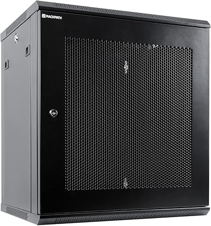 Amazon.com: RackPath 12U Wall Mount Server Cabinet Network Rack ...