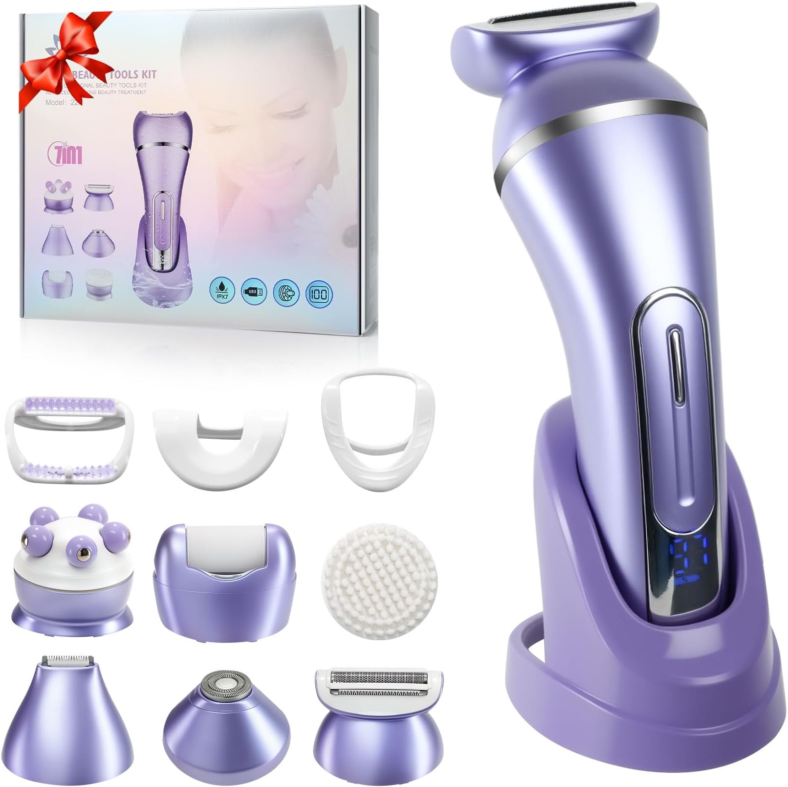 Amazon.com : Smooth Glide Epilator for Women Facial Hair, Portable ...