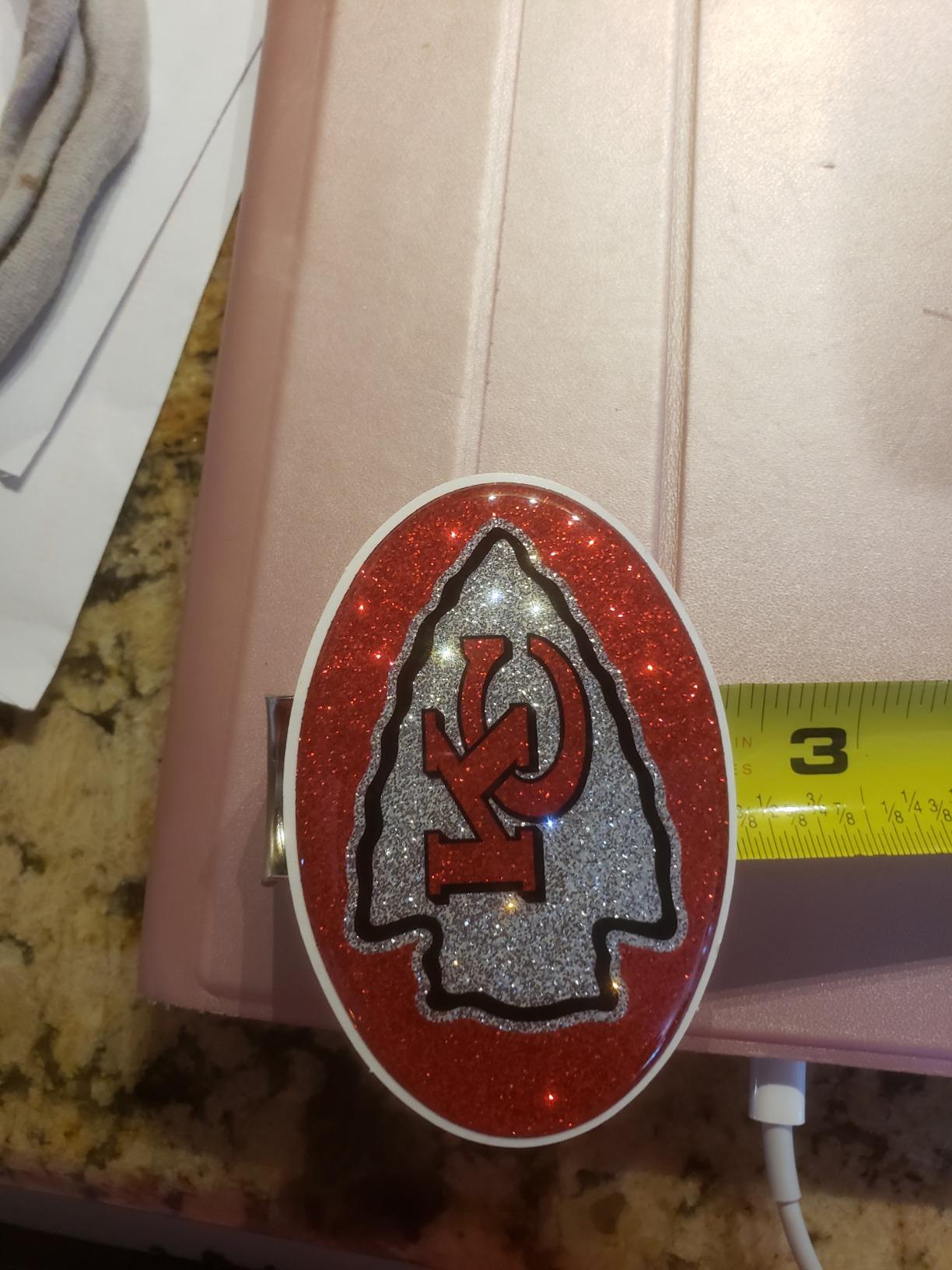 Amazon.com : NFL Baltimore Ravens Color Bling Emblem : Sports & Outdoors