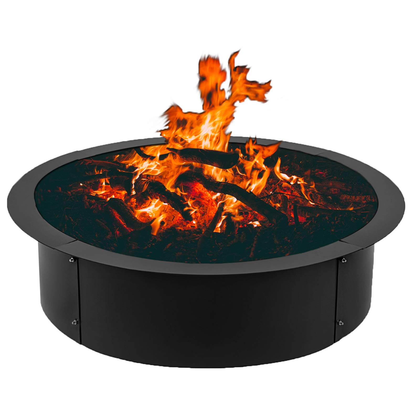 Buy EBUY Fire Pit Ring 42-Inch Outer/36-Inch Inner Diameter Fire Pit ...
